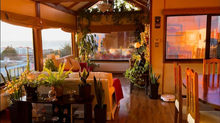 Habitación Luminosa Con Espectacular Vista Al Mar - Punta Arenas