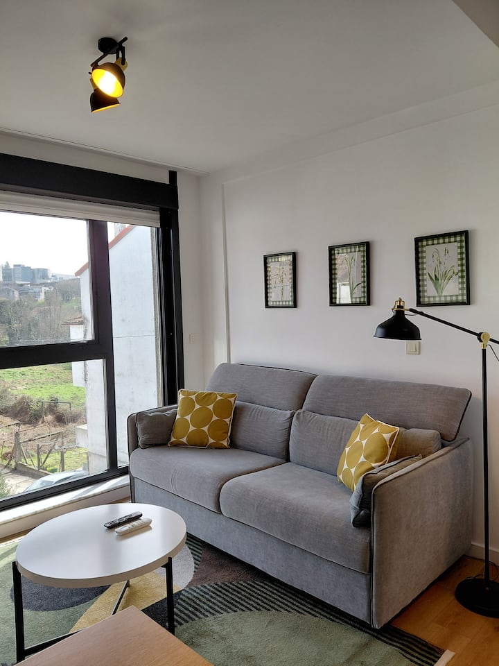 Encantador Dúplex En Aptos. Ciudad Santiago - Santiago de Compostela