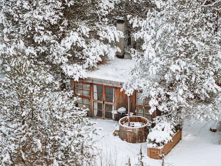 Männisalu Cozy Cabin With Hot Tube And Many Extras - Estonie