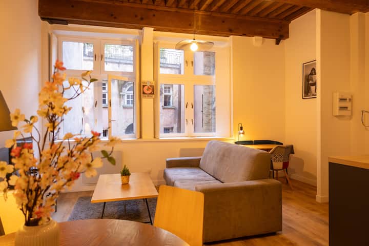 My Home Boeuf 2- Vieux Lyon Wifi - Ventilo - Lyon