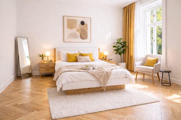 Bright Historic Apartment |2 Minutes To The Subway - Wenen