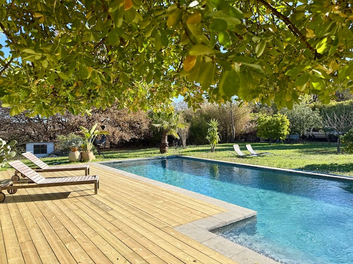 Maison Familiale Proche De Valbonne Antibes Cannes - Grasse