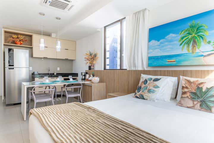 Boa Viagem - Flat Rooftop 470- Novo - Boa Viagem