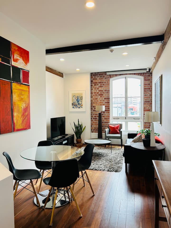 Unique Newyork Loft Apartment In Heritage Building - Christchurch