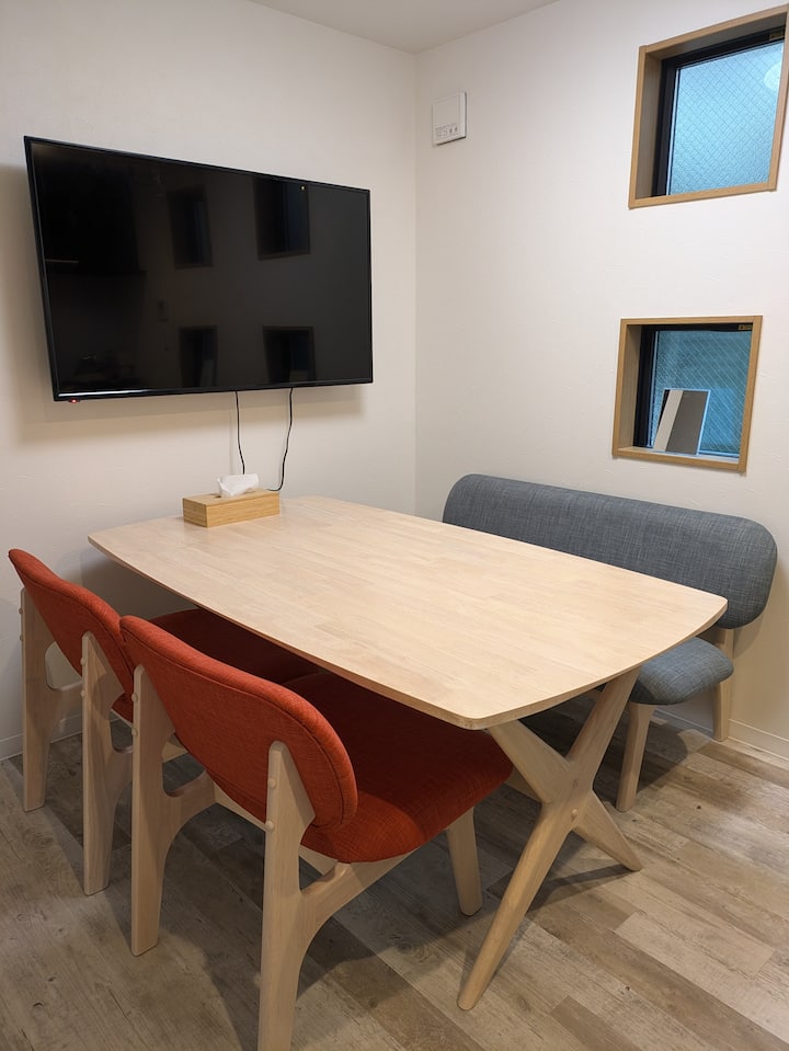 １F新大久保駅7分イケメン通、観光、駅チカ、jr新宿から徒歩15分 最大4名地下鉄東新宿徒歩7分 - Shinjuku City