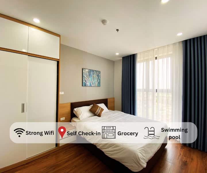 Greenpearl Bacninh 2bed/heater/self Checkin - Tỉnh Bắc Giang