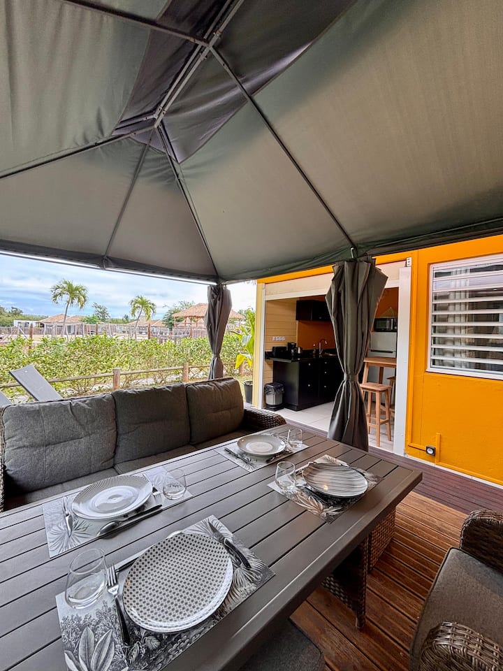 Bungalow Zéalya - Accès Plage Direct Et Terrasse - Marie-Galante