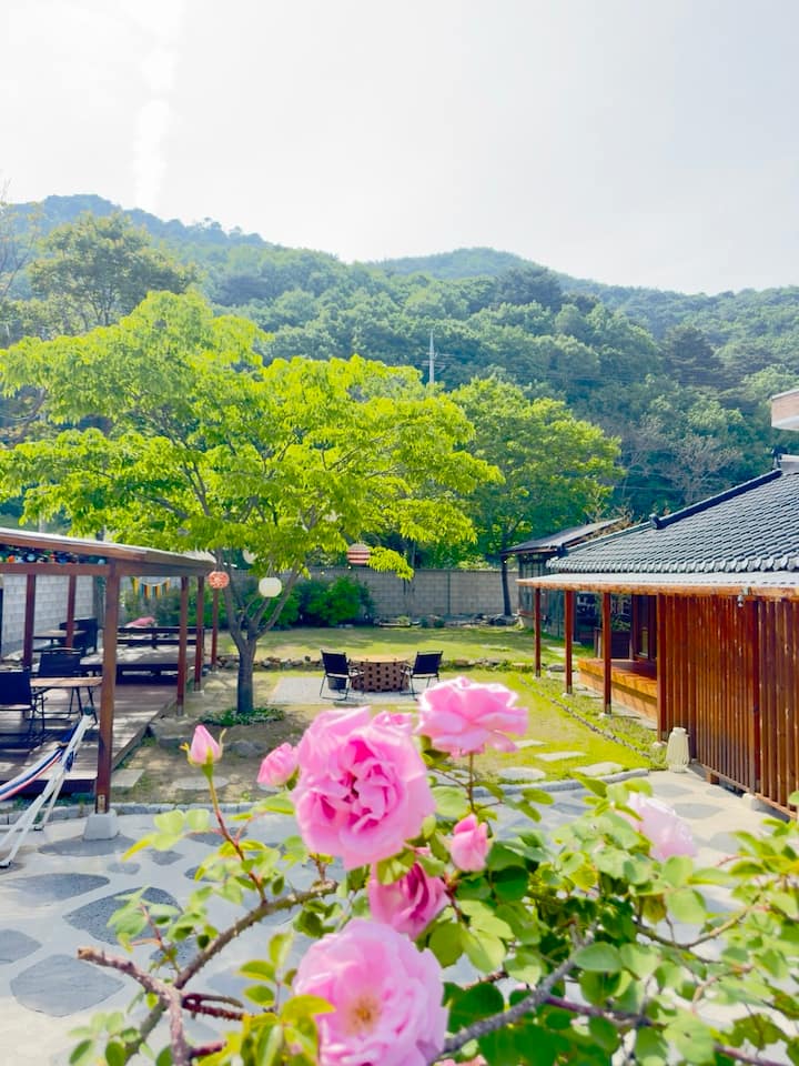 [금진에있으리]
강릉 금진해변
한옥마당에서 
카라반 캠핑

봄을기다립니다 - Gangneung-si