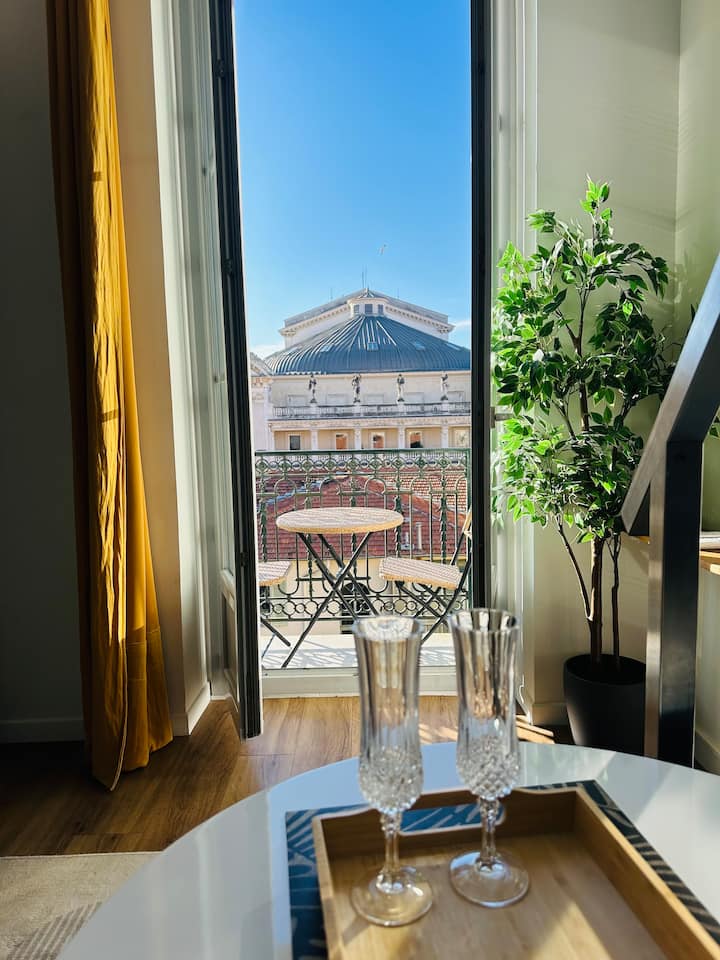 Sur Le Toit De L'opéra Nice - Balcon Mer Et Ac - Nizza