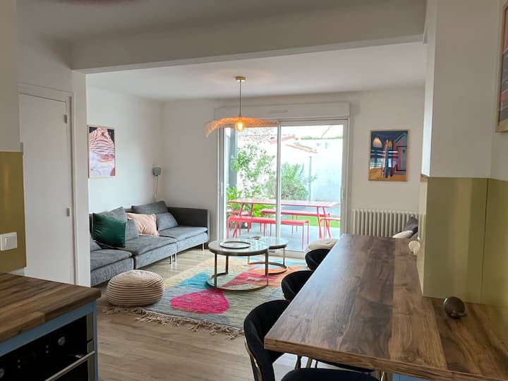 Maison Au Calme - 3 Chambres - Jardin Privé - Les Sables-d'Olonne