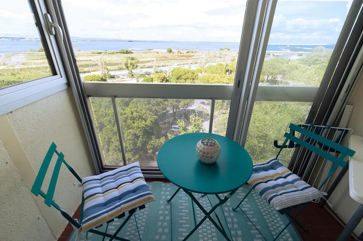 Carnon Joli Studio, 1 à 4 Pers.parking Privé - Mauguio