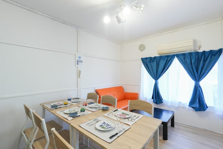オーシャンビュー/貸別荘/海徒歩圏内/ペットOk/定員11名/川奈駅徒歩13分 - Kawana
