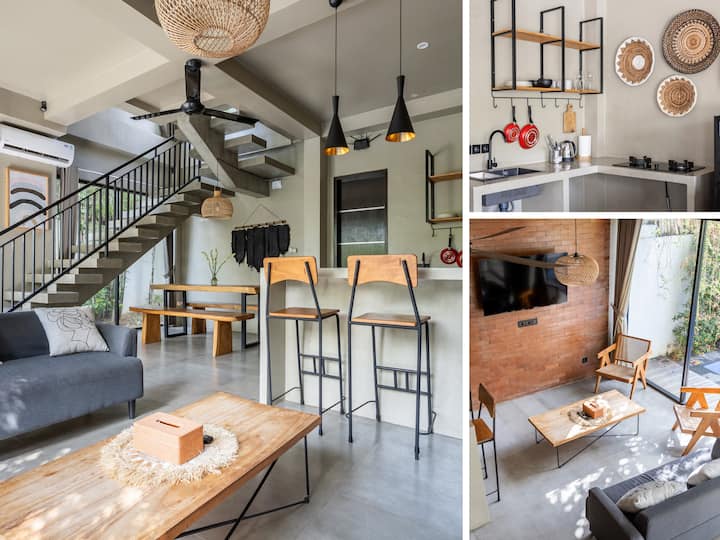 Brand New Modern 2br Villa - 9 Min To Canggu Beach - Canggu
