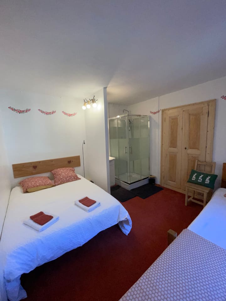 Chambre 5 - La Marmotte - Les Contamines-Montjoie