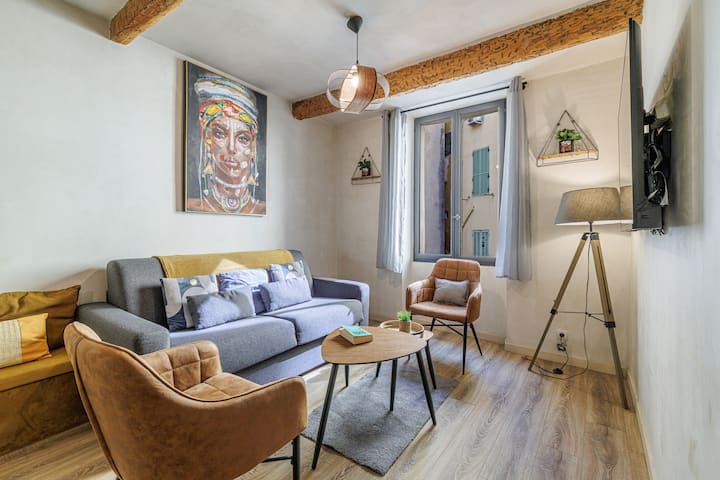 ÉLégant & Central Vieux-nice, 6personnes/2chambres - Nice