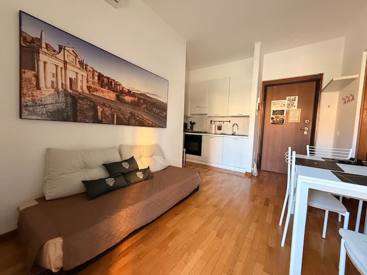 Free Parking  Central Quiet Flat Ac - Bérgamo