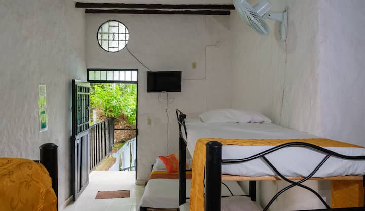 Habitación Doble Familiar Max10p - Rivera