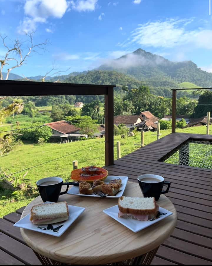 Chalé 2 Pinheiros C/banheira - Pomerode