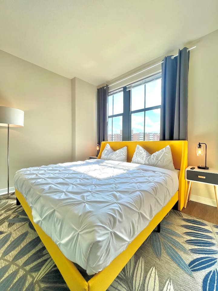 Chic Studio•king Bed•garage•near Wholefds/dc/metro - Arlington, VA