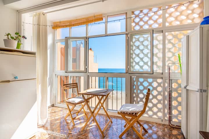 Vista Playa Zapillo - Almería