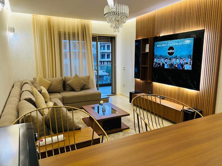 Vue Piscine : Apparemment Luxe Perle De Marrakech - Marrakech