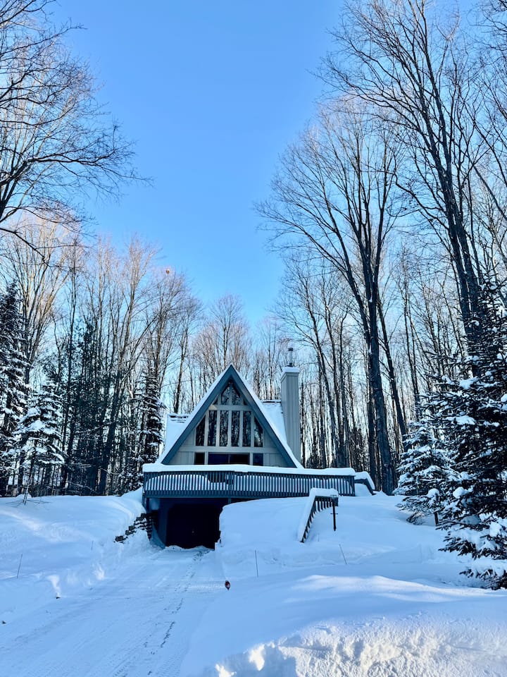 Harbor Springs Cozy A-frame Close To Ski Resorts - 하버 스프링스