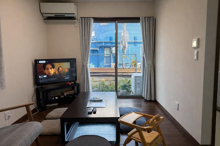 Osaka Tengachaya | Shinsaibashi, Nihonbashi, Namba, Kuromon Market Within 5 Minutes By Tram | Private House | Kyouzi - Japan