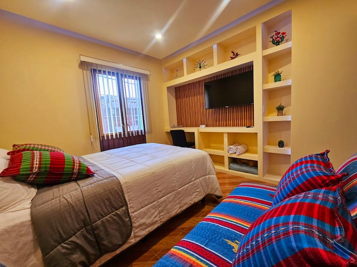 Suite En El Centro De Oaxaca Con Terraza Y Gym - Oaxaca