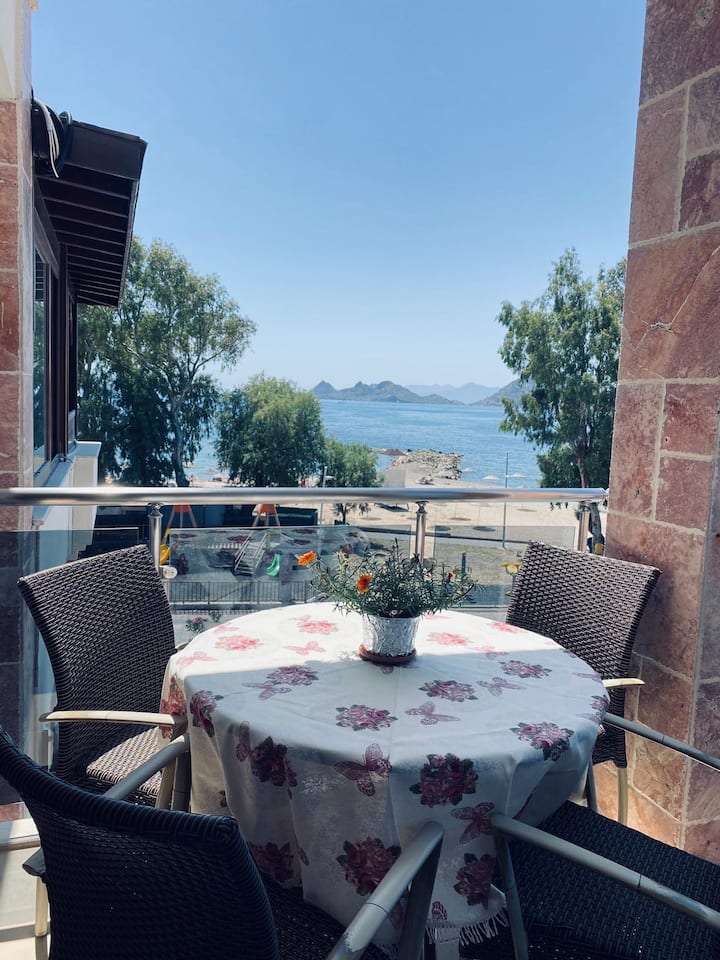 Sunset Beach Apartments (No:6) With Sea View - Turgutreis