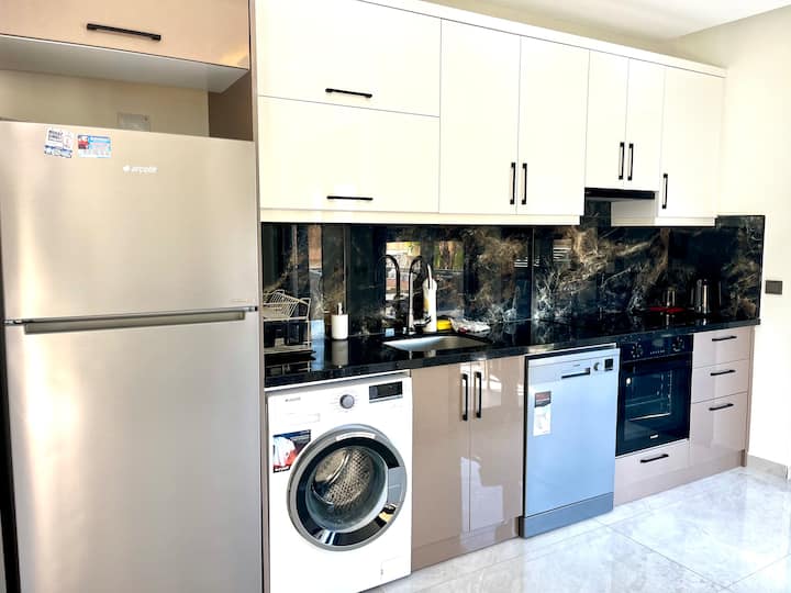 New 1+1 By Cleopatra Beach - Alanya