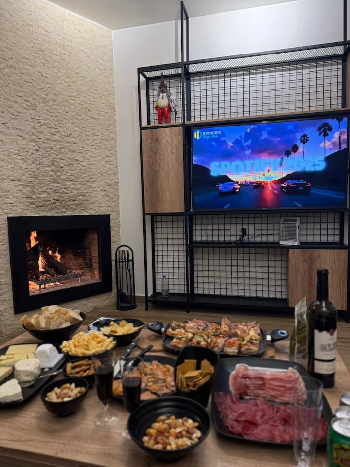 Faraya Modern Chalet & Terrace - Libanon