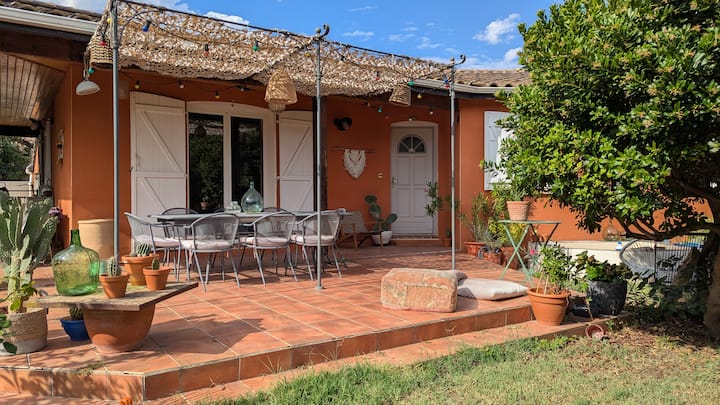 Maison Familiale Climatisée  Grand Jardin - Toulouse