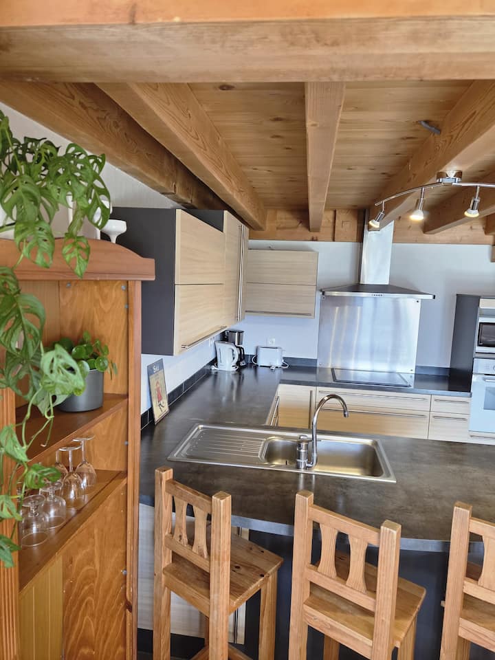 Chalet La Retiède-la Féclaz–8 P. - La Féclaz