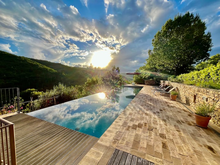 Maison En Pierre Avec Piscine - Umbria