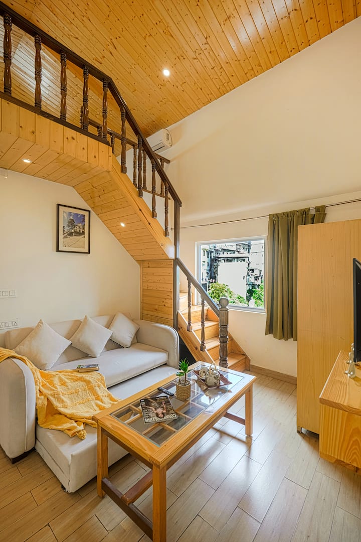 Toddy Duplex With A/c - Kitchen + Parking - Mussoorie