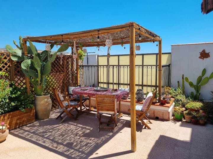 La Dimora Di Helios - Terrazza Giardino - Noto