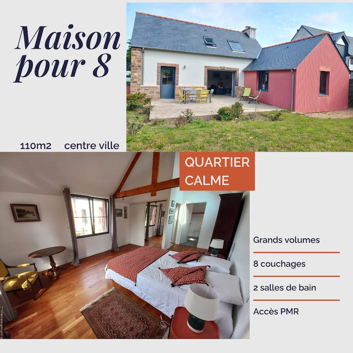 Maison 8 Personnes Centre Ville Perros-guirec - Perros-Guirec