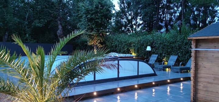 Maison Moderne Piscine Chauffée - Vannes