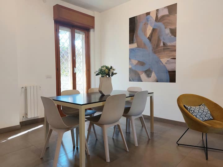 Modern House With Three Cozy Bedrooms And Garden - Lazio