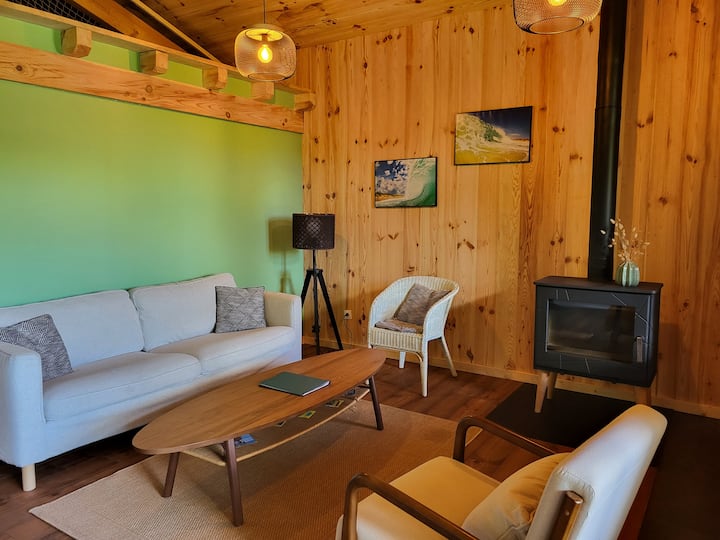Maison En Bois Dans La Nature - Mimizan