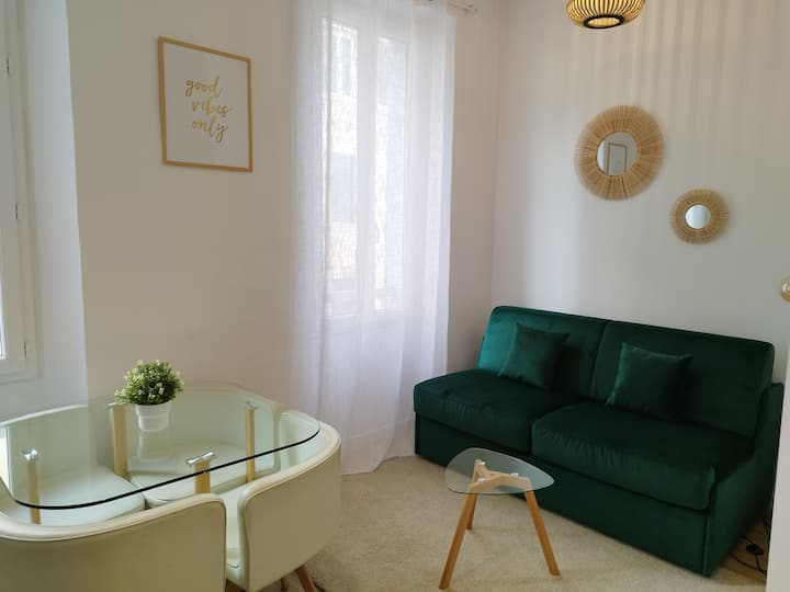 T2 Cosy - Centre Ville - Jardin de la Magalone de Marseille