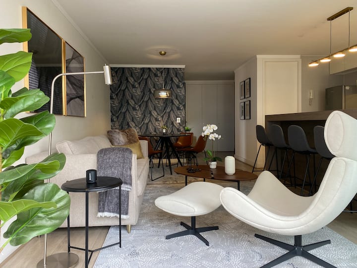 2br/2ba · Equipped · Shopping Area· Hotel-standard - Las Condes