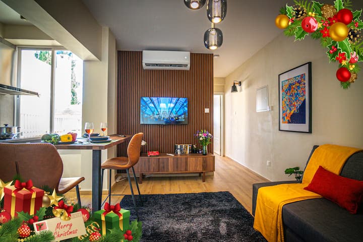 Appartement éLégant Et Neuf à 250 M De La Plage - Limassol