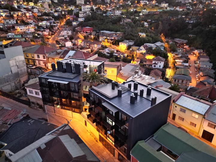 Moderno Y Acogedor Apartamento En Valparaíso - Valparaíso