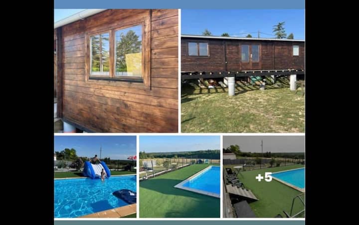 Maison Style Chalet En Bois - Gaillac