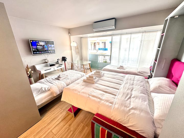 Studio Au Coeur Du Carré D'or à 2 Mn De Mer Wi-fi - Nice