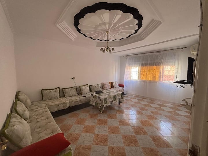 Darcom Family  110m² Climatisé Proche Plage - Saïdia