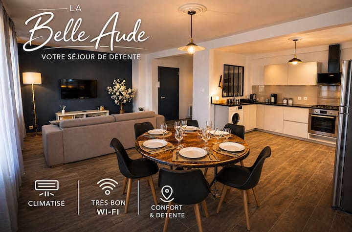 Appartement "La Belle Aude" Climatisé - ibis Styles Carcassonne La Cité