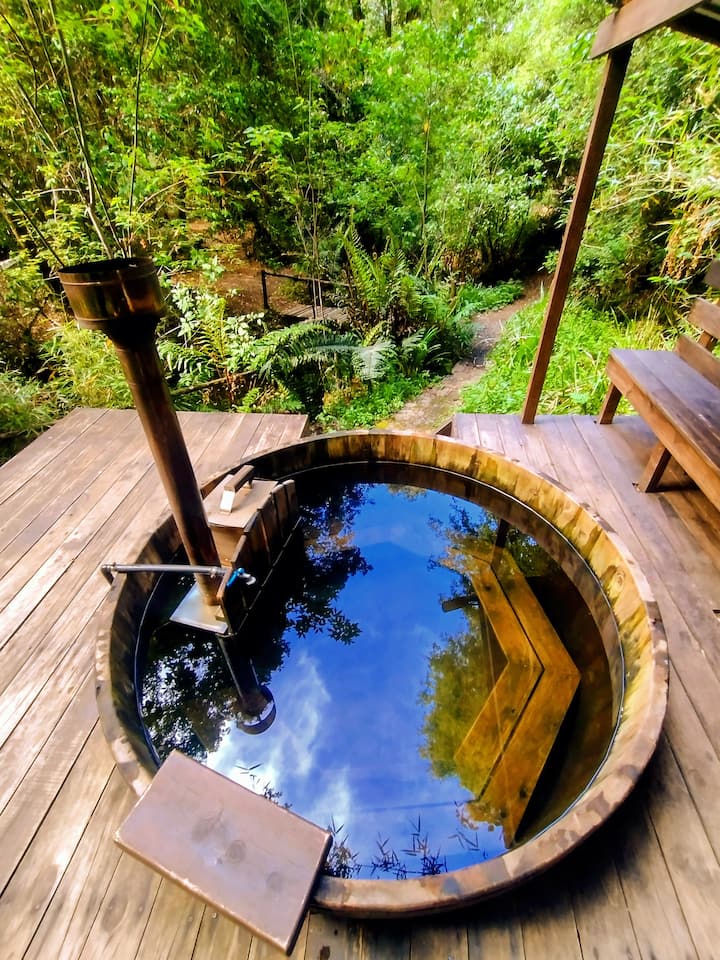 Cabaña Pucón Villarrica Estero Agua Tinaja Bosque - Los Ríos
