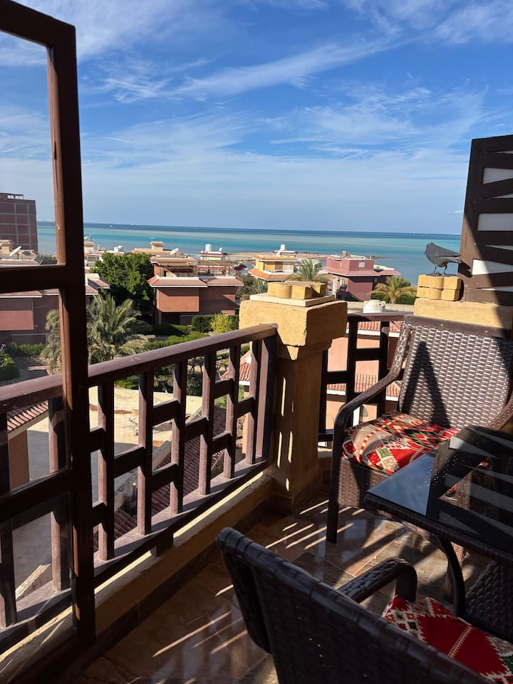 Turtles Beach-the Turtle Cove, Seaside Flat - Hurghada